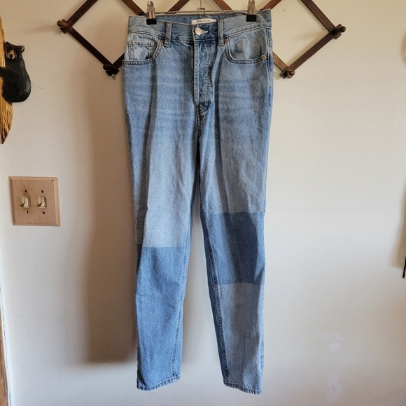 PacSun | Jeans | Pacsun Ultra High Rise Slim Jean Patch Hidden Button ...